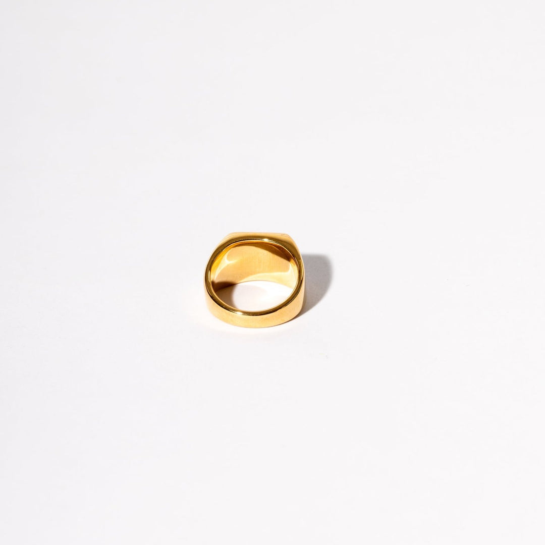 Vintage Signet Ring - Gold – Noble & Precious